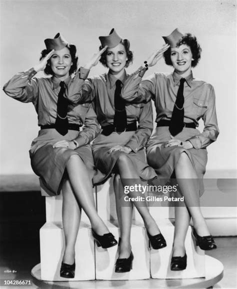 361 The Andrews Sisters Photos And High Res Pictures Getty Images