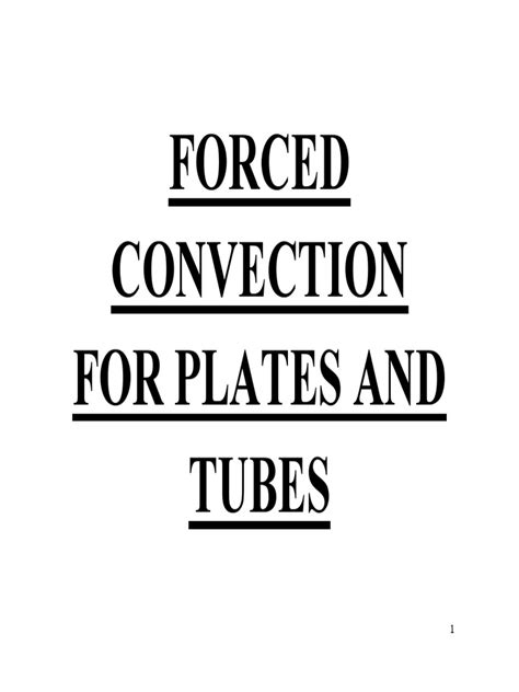8 Convection Correlations Pdf Technology And Engineering Computers