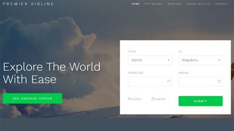 Creative Responsive Tour And Travel Agency Website Design Using Html