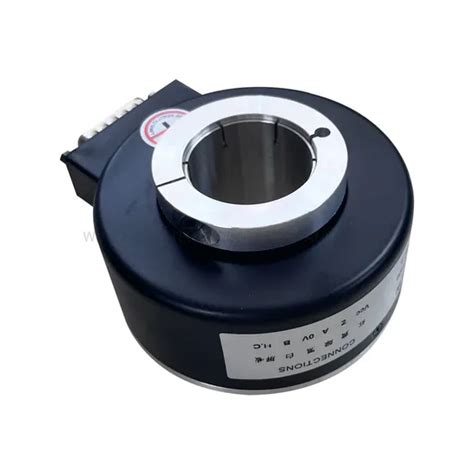 Large Optical Encoder 24v 70mm Incremental Encoder Rotary For Servo Motor 10000 Ppr Encoder