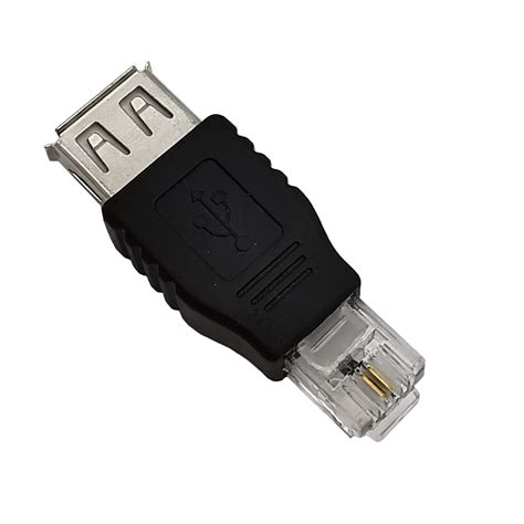 Kanaroous Rj11 To Usb Connector Convenient And User Friendly Usb 2 0 Usb Female To Rj11 Safety