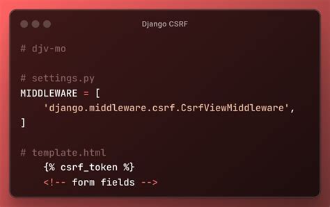 Mohamed Ali On Linkedin Python Django Security Tip Tips