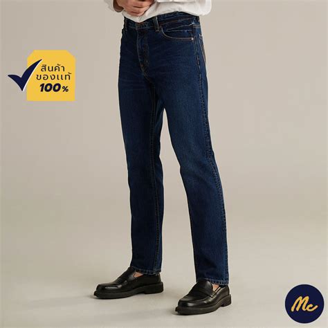 Mc Jeans กางเกงยีนส์ แม็ค แท้ ผู้ชาย กางเกงขายาว ทรงขากระบอก Straight 3 สี ทรงสวย Mba3109 Mc