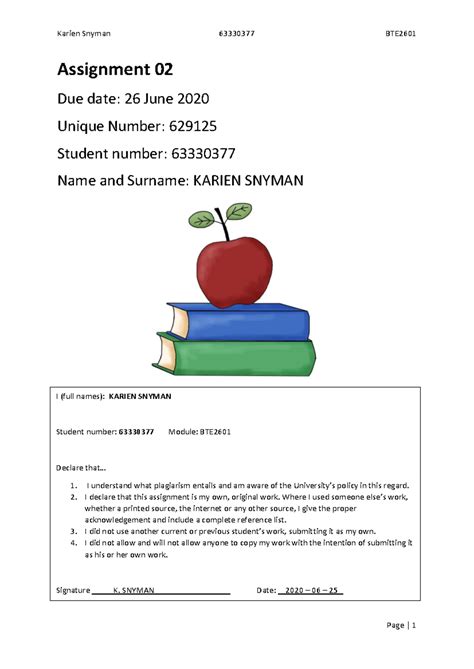 BTE2601 Assignment 2 Answers: Engaging Learners in 2025 - Studocu