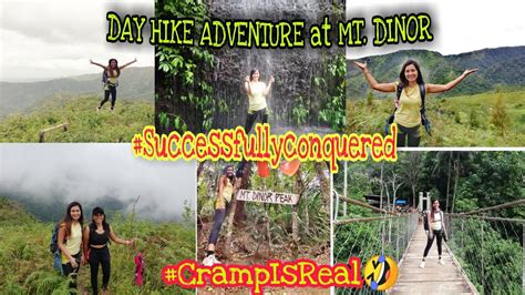 Best Hiking Area Near Davao City Mt Dinor Peak Sta Cruz Davao Del