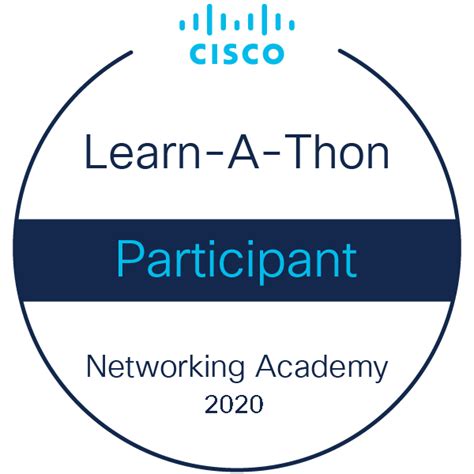 Networking Academy Learn A Thon 2020 Credly