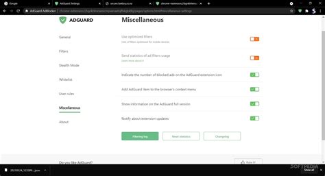 Adguard For Chrome 50198 Download Review Screenshots