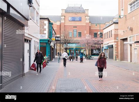 Middlesbrough Uk 23rd March 2021 Middlesbrough Town Centre On The First Anniversary Of The