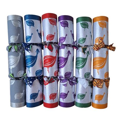 Silver Crackers Set 18 Kenya Kanga Collection