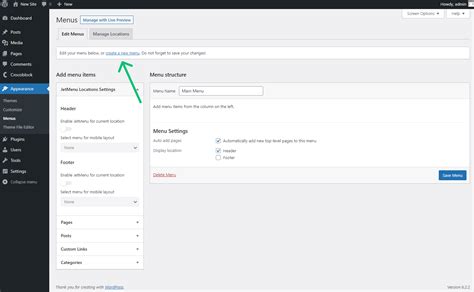 How To Create A Wordpress Menu Crocoblock