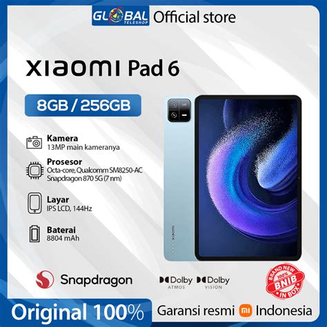 Jual Xiaomi Pad 6 8GB 256GB Garansi Resmi Shopee Indonesia