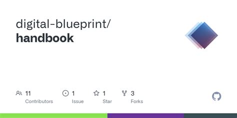 Github Digital Blueprinthandbook