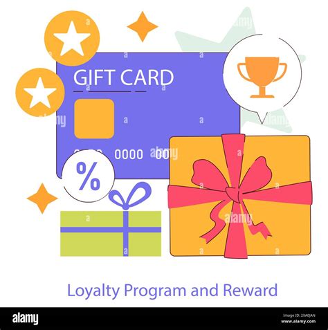 Loyalty Program Concept Illustration Of A T Card Rewards And