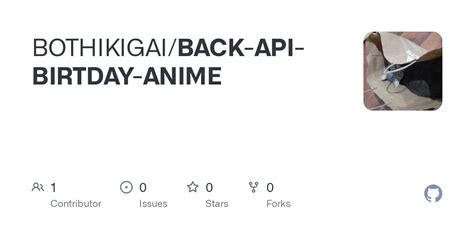 Github Bothikigaiback Api Birtday Anime