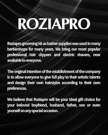 Amazon.com: Roziapro Hair Clipper for Men Zero Gapped Nose Hair Trimmer ...