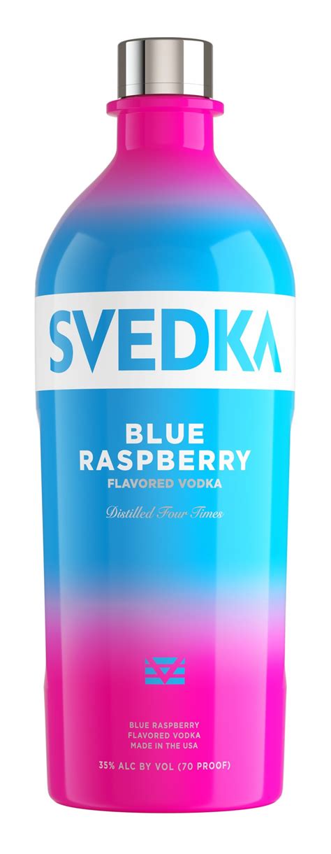 Svedka Blue Raspberry Flavored Vodka 70 Proof 175 Liter Shipt