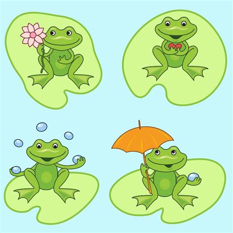 개구리 일러스트 이미지 Freepik에서 무료 다운로드