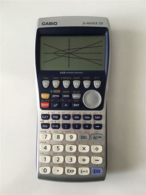 Casio FX GII Power Graphic Calculator Computers Tech Office Business Technology On