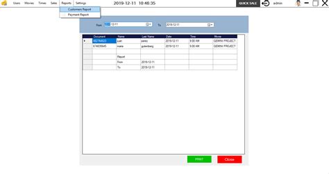 Cinema Ticket Advanced Seat Reservation Management C Mysql By Appsboldev