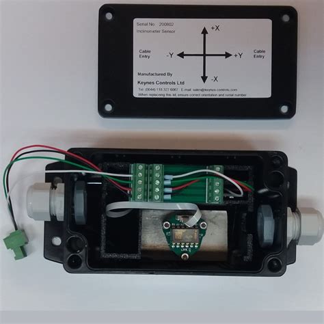 Digital Flange Tilt Sensor By Keynes Controls