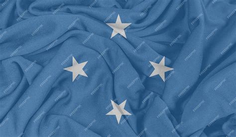 Premium Photo Realistic Photo Of The Federated States Of Micronesia Flag