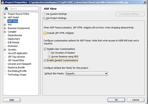 Java Oracle SOA Blog Changing Your ADF Connections In Enterprise Manager With PS