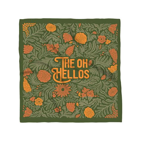 Floral Bandana The Oh Hellos