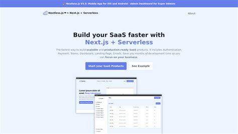 nextless js