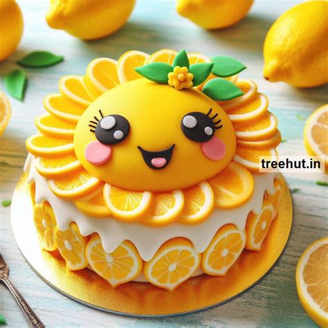 Lemon Cake Decoration Ideas With Cake Decoration Techniques And Tips