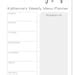 Block Script Custom Planner Note Pad Daily Weekly And Weekly Menu Planning Note Pads Available