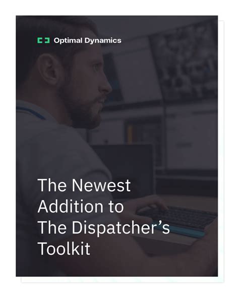 The Newest Addition To The Dispatcher S Toolkit