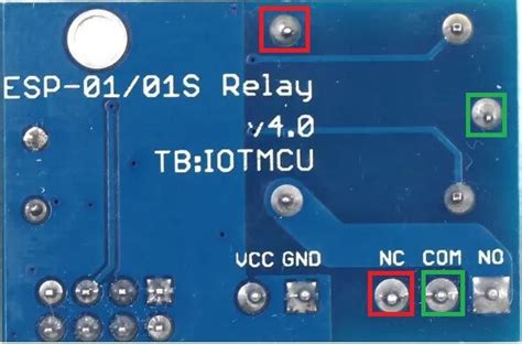 Connecting Esp 01 To The Relay Module V4 0