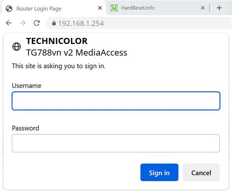 Technicolor Tg788vn V2 Mediaaccess Default Password How To Hardreset