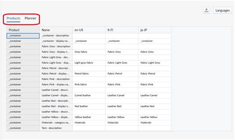 Translations In Manager Ui Vividworks 3d Product Configurator