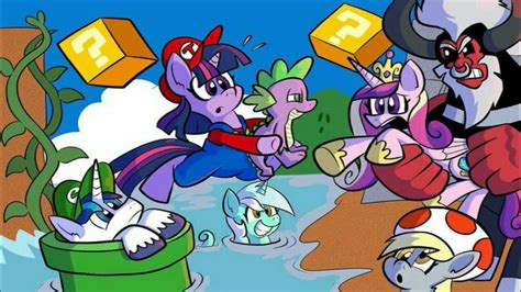 Mlp Crossover Part 480 Super Mario World Pmv Youtube
