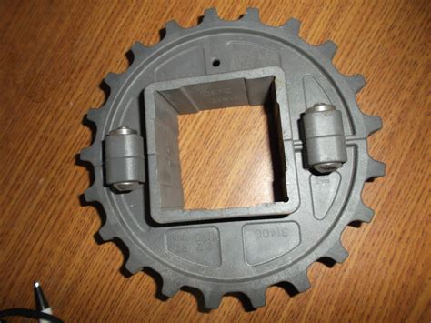 Intralox S1400 Plastic Belt Sprocket 21 Tooth 6 7pd 170mm 2 1 2 Square