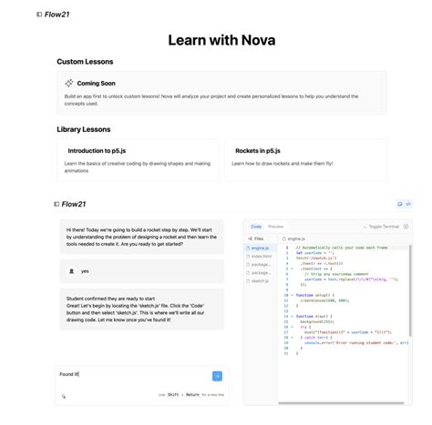 Nova The Ultimate Ai Teaching Assistant For Digital Technology Educators Flow21