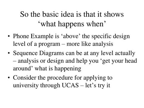 Ppt Cs12420 Sequence Diagrams A Uml Notation For Modelling