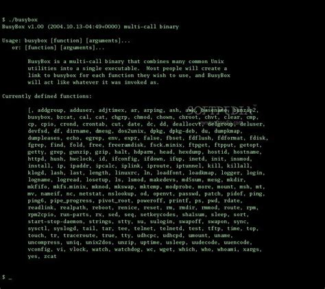 busybox 1 26 0 the swiss army knife of linux released with over 200