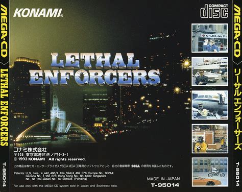 Lethal Enforcers Images Launchbox Games Database