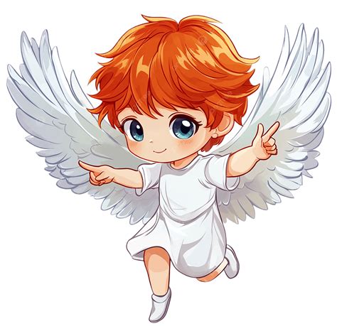 Anime Boy Angel Wings