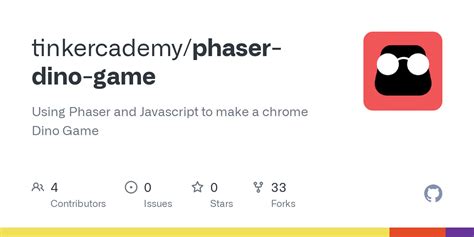 Github Tinkercademyphaser Dino Game Using Phaser And Javascript To