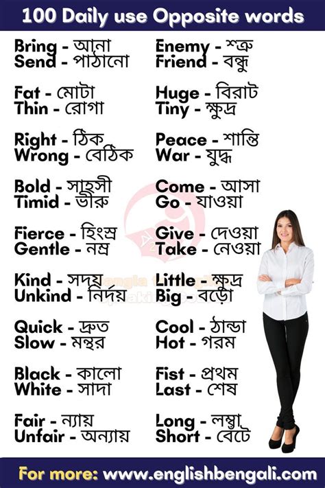 100 Daily Use Opposite Words For Beginners In 2025 Opposite Words