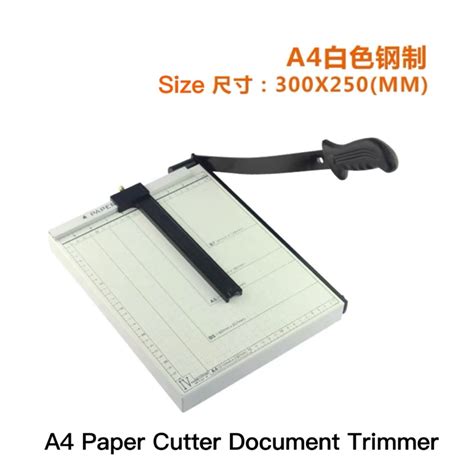 Ready Stock A4 Paper Cutter Document Trimmer 300x250mm Shopee