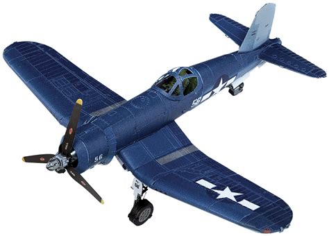 3d Metal Kits F4u Corsair Plane Color Sarco Inc