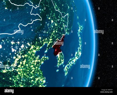 Korea At Night Nasa Dr Roys Earth Today 3 Korea Roy Spencer