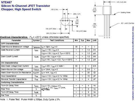 Jfet Chopper Transistor At Courtney Russell Blog
