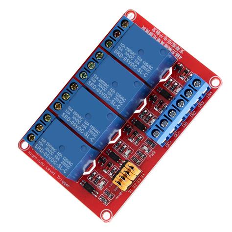 Channel Relay Module Channel Relay Board V Relay Module With Optocoupler High Low