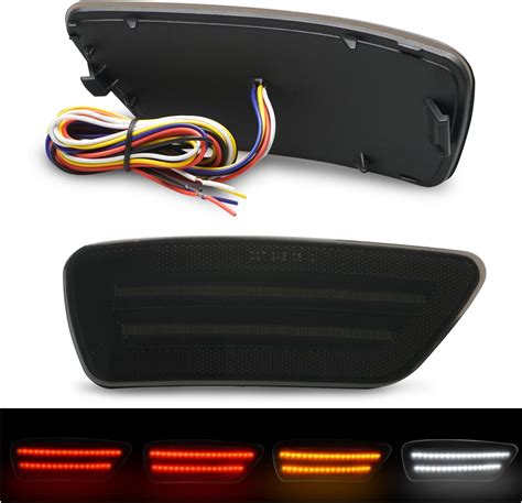 Jho Amber Side Mirror Light Turn Signal Dynamic Sequential Blink Lamp Indicator For