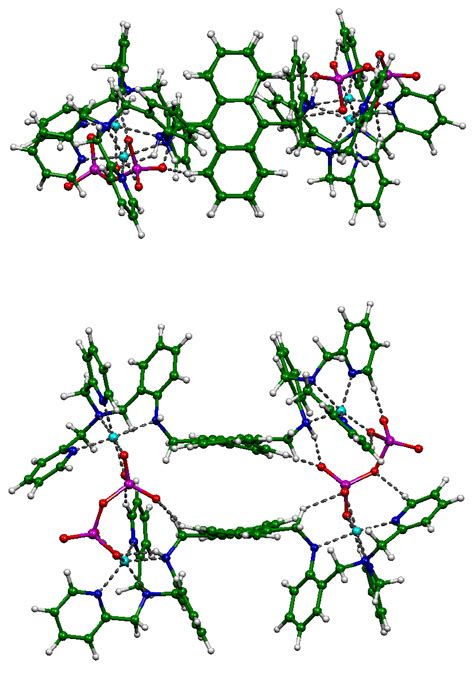 Figure S10 Dft B3lyp Lanl2dz Optimized Structure Of The Dimeric 2 2